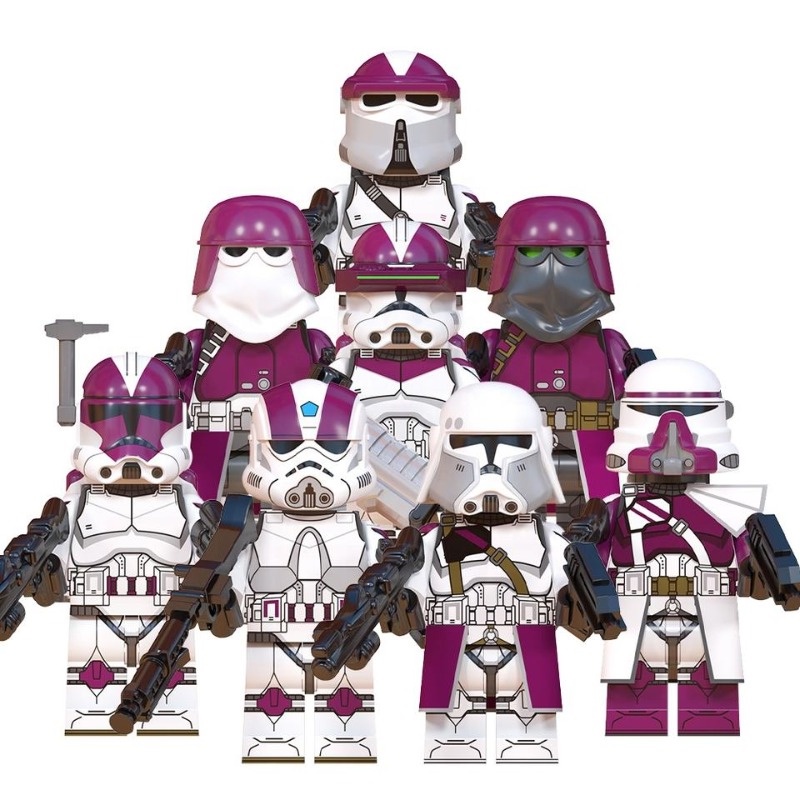 Nova Corps Marine Team 4 Trooper Squad 3 AT-RT บล็อคตัวต่อฟิกเกอร์ ขนาด ...