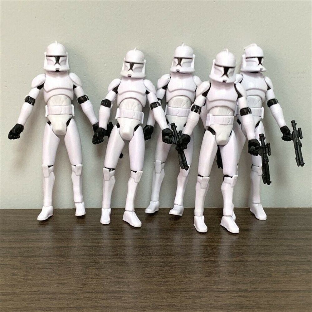 ฟิกเกอร์ Star Wars Trilogy & No.5 Clone Trooper OTC Stormtroopers VLFR HXXR ของเล่นสําหรับเด็ก ...