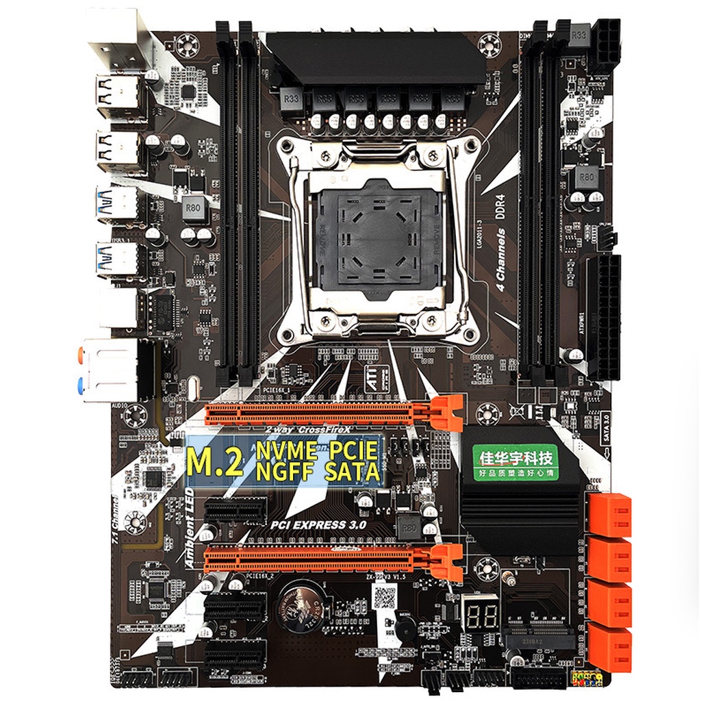 เมนบอร์ด INTEL ZX- X99 D4 LGA2011-V3 ส่งเร็ว ประกัน CPU2DAY | Shopee Thailand