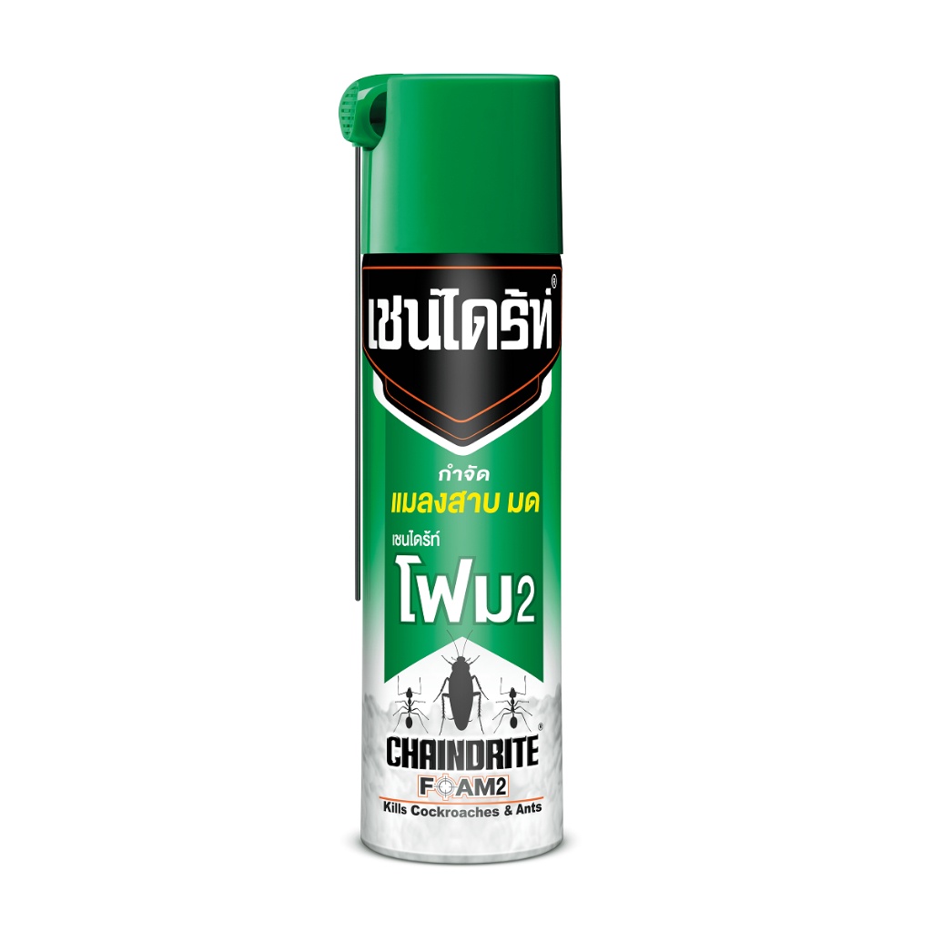 CHAINDRITE เชนไดร้ท์ โฟม ผลิตภัณฑ์กำจัดปลวกแบบเนื้อโฟม ขนาด 250 มล. มี ...