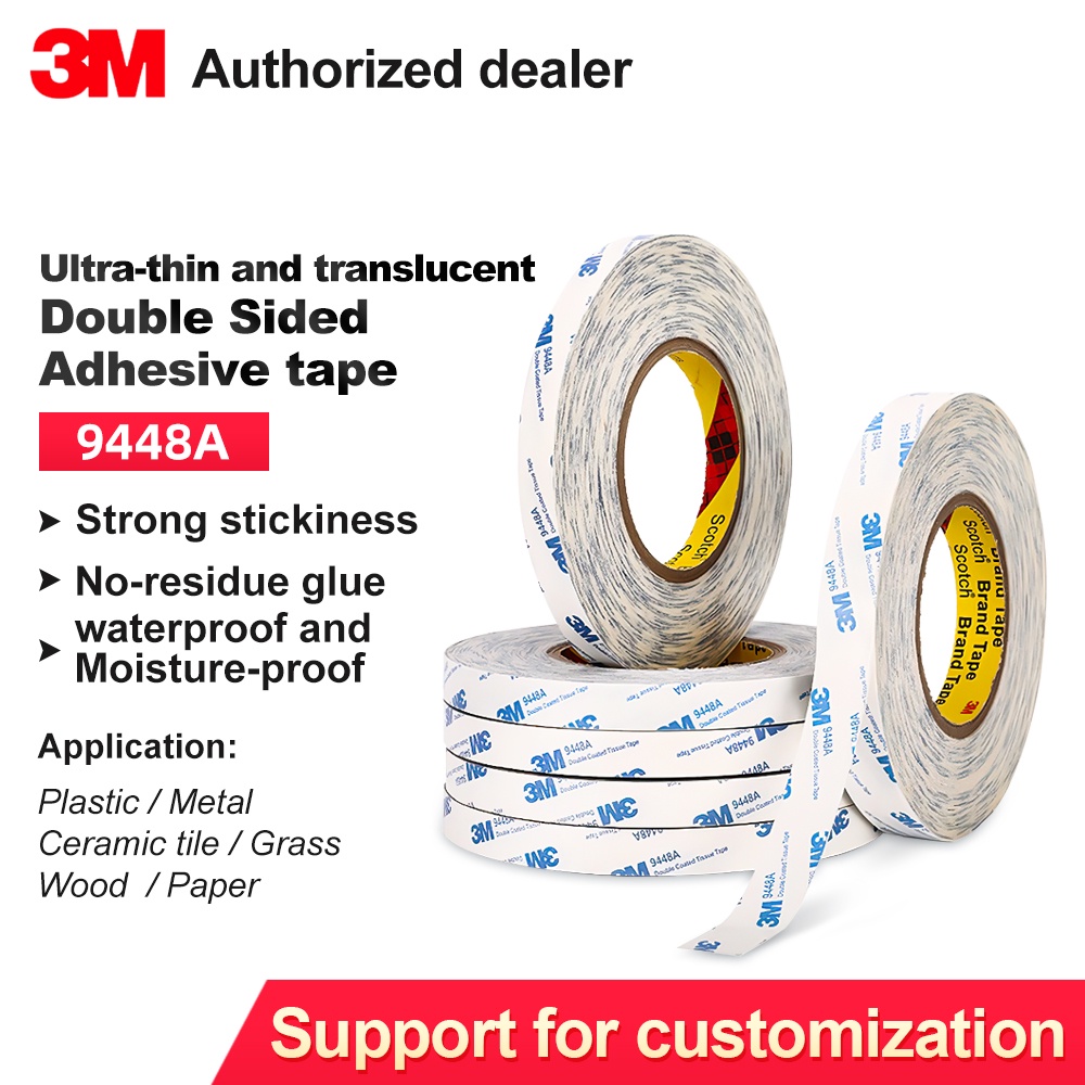 3m 9448A เทปกาวสองหน้า บางพิเศษ และบางมาก สําหรับซ่อมแซมหน้าจอโทรศัพท์ ...