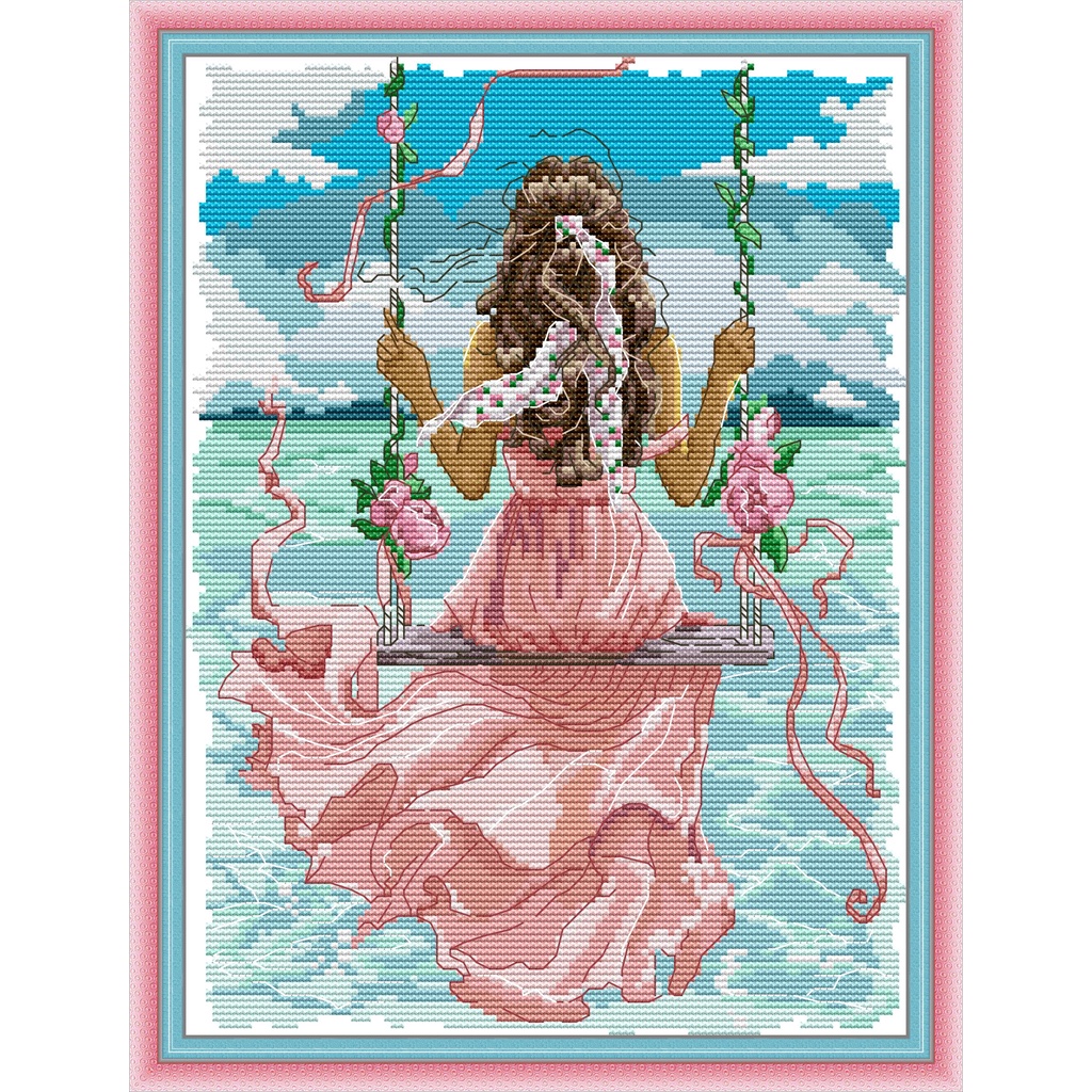 Joy Sunday ชุดปักครอสสติตช์ DMC DIY | Shopee Thailand