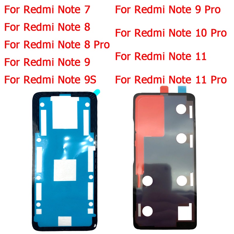 แท้ อะไหล่เทปกาวสติกเกอร์ ด้านหลัง สําหรับ Xiaomi Redmi Note 7 8 9 9s 10 11 11s Pro 4G 5G ...