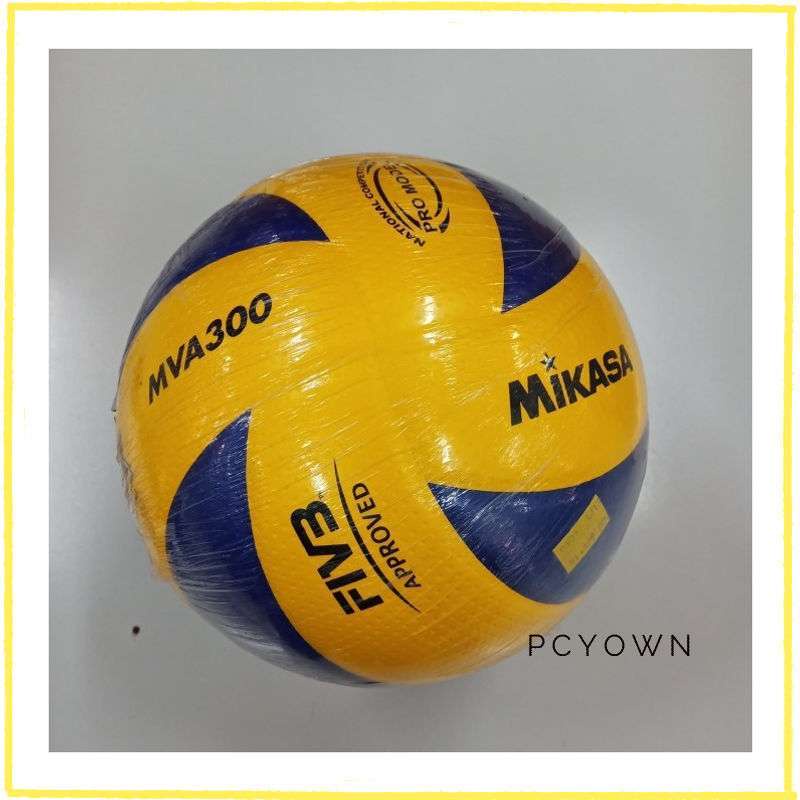 ลูกวอลเลย์บอล Mikasa Volleyball Voly Mva 300 310 330 2200 พร้อมจุกนม ...