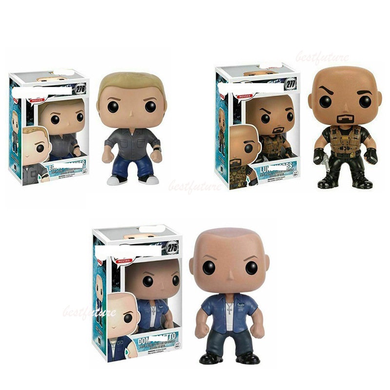 โมเดลฟิกเกอร์ Funko Pop Fast & Furious Brian O' Conner Dom Toretto Luke ...