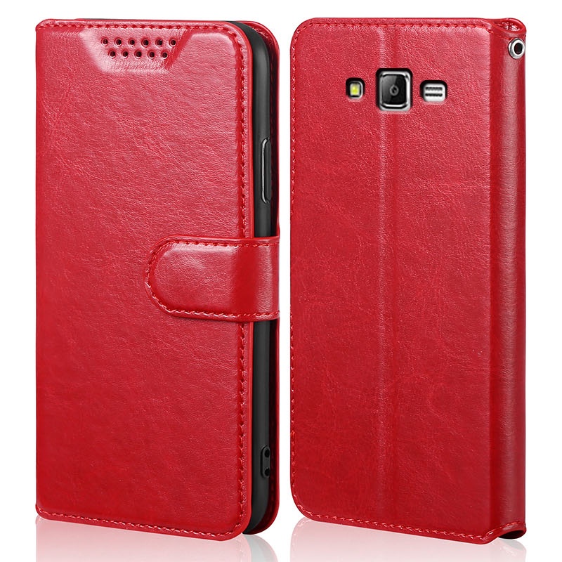 กรณีพลิกสําหรับ Samsung Galaxy J5 2015 J500 J500F J500H J500Y SM-J500 ...