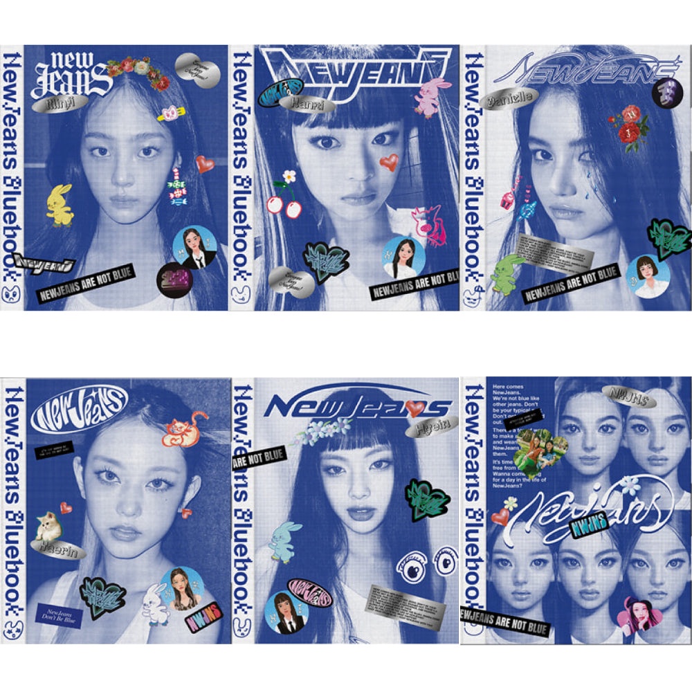 NewJeans - 1st EP [NEW JEANS] BLUEBOOK Ver. | Shopee Thailand