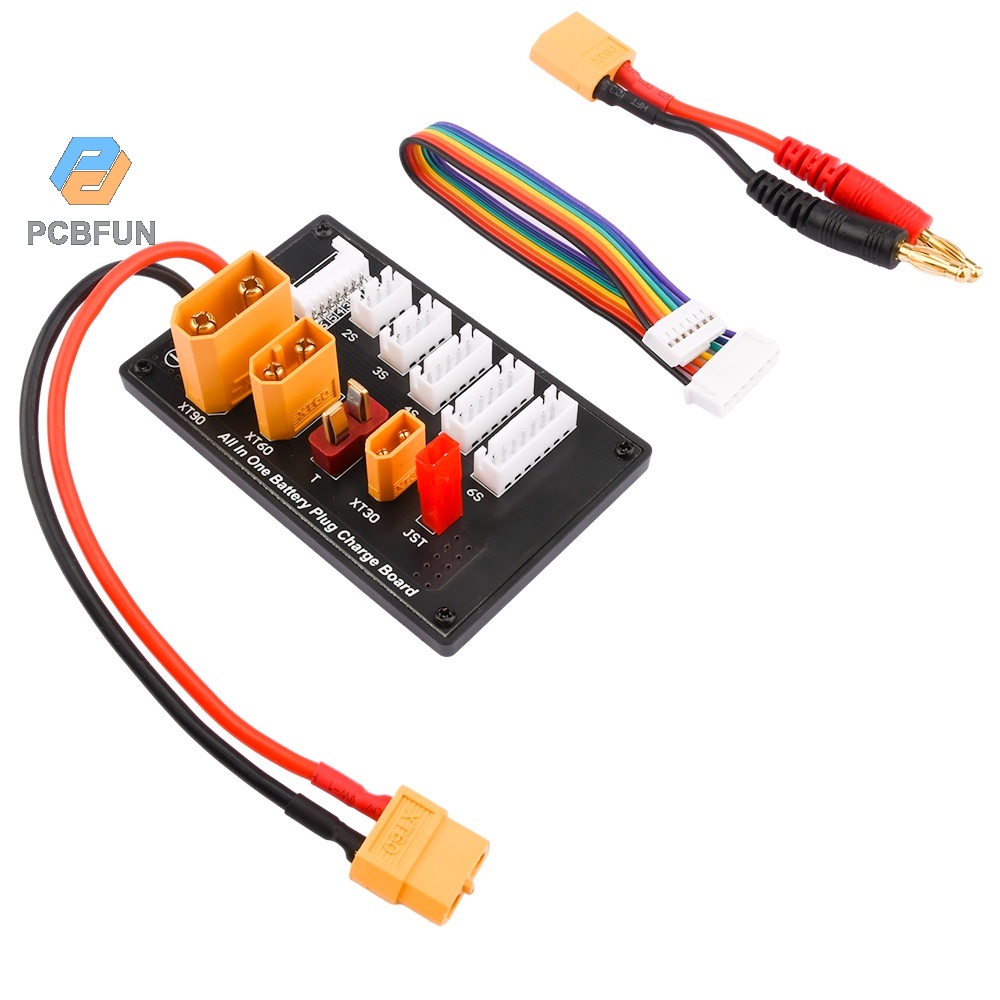 Pcbfun Xt 30 Xt 60 Xt 90 Jst บอร์ดเชื่อมต่อแบตเตอรี่ 2-6s Balance โมดูล ...