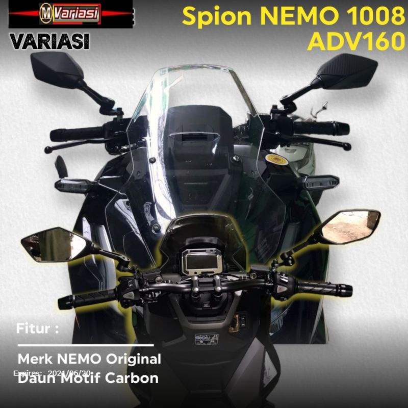 กระจก ADV 160 Ducati Nemo ADV 160 กระจก Nemo 1008 | Shopee Thailand