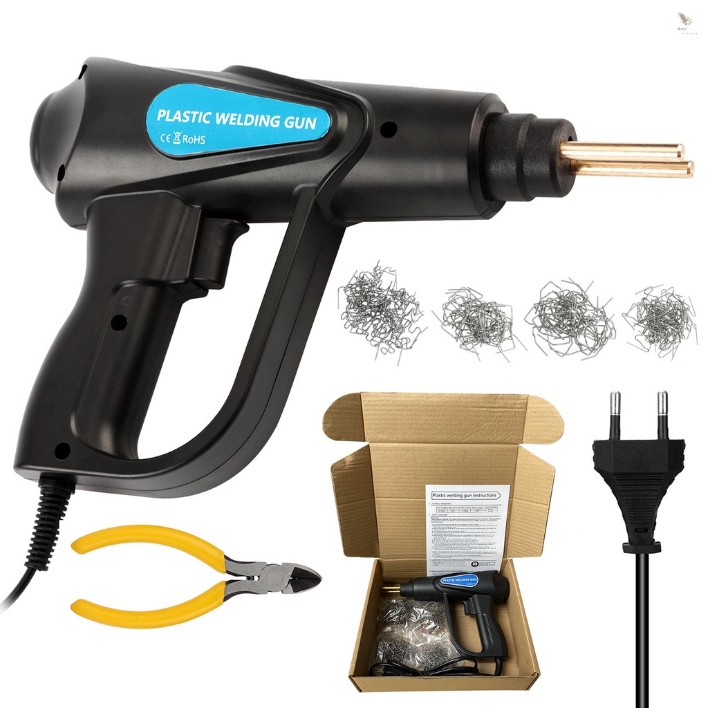 70W Hot Stapler, Plastic Welding Machine Car Bumper Repair Kit, 4 types ...