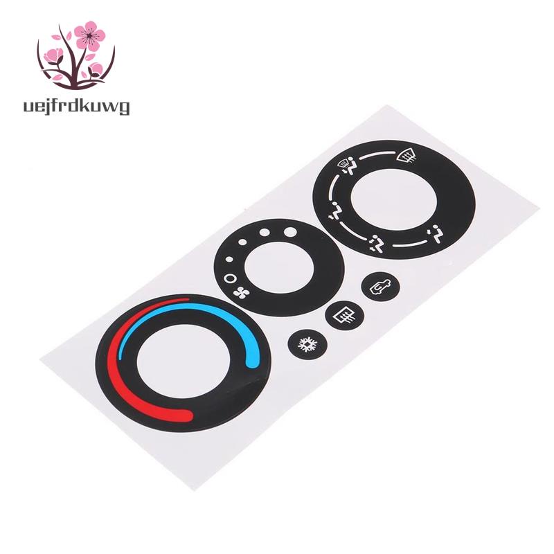 สติกเกอร์ปุ่มควบคุมเครื่องปรับอากาศรถยนต์ สําหรับ Chevrolet Equinox ...