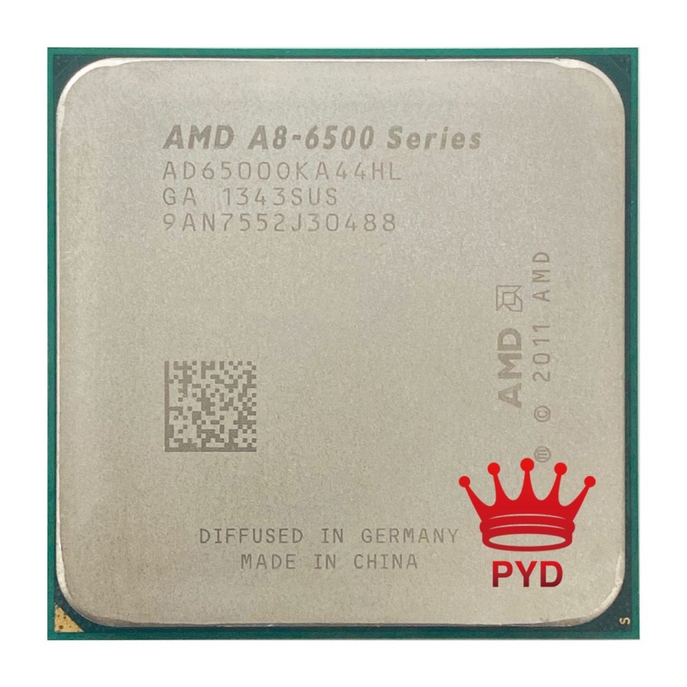 ซ็อกเก็ตเทอร์โบ AMD A8 Series A8 6500 A8 6500k CPU AD6500OKA44HL ...