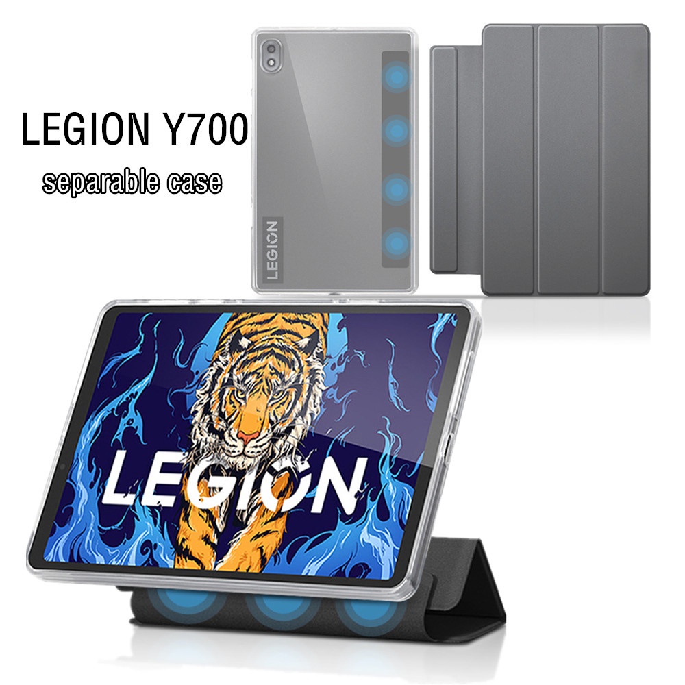 เคสแท็บเล็ต ซิลิโคน ฝาพับแม่เหล็ก สําหรับ Lenovo Legion Y700 TB-9707F TB-9707N Y700 8.8" เคส ...