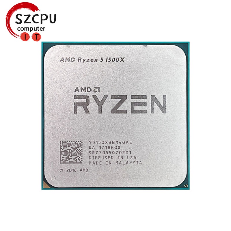 ซ็อกเก็ต AMD Ryzen 5 1500X R5 1500X 3.5 GHz 0.014 Quad-Core Eight-Core ...