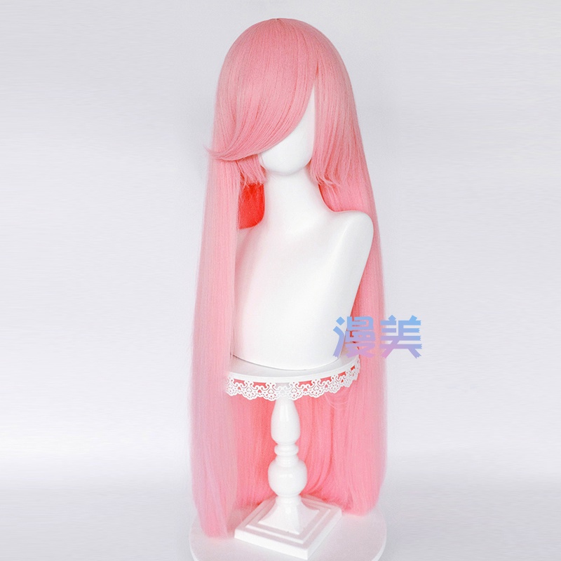 Women 100cm Long Bangs Thick Fluffy Wigs Universal Multicolor Modeling ...