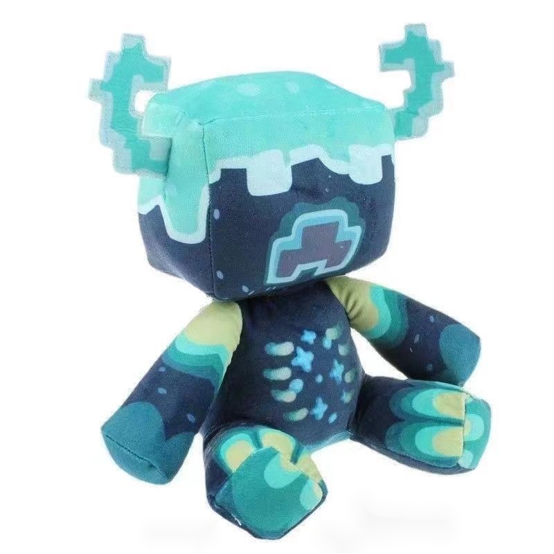 My world doll Minecraft Warden Plush keeper doll stitching Plush ...