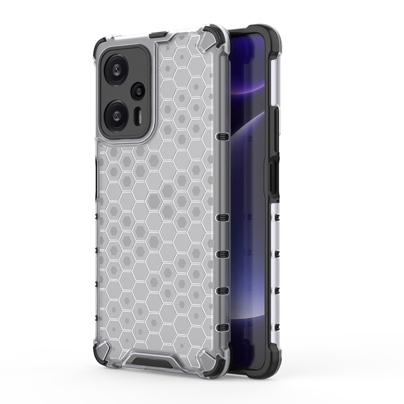 สําหรับ Xiaomi Redmi Note 12 Turbo Case Drop ทนโปร ่ งแสงรูปแบบรังผึ ้ ...