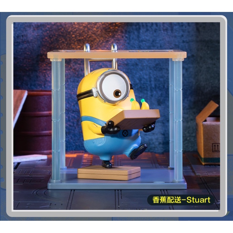 กล่องสุ่ม ตุ๊กตาฟิกเกอร์ Minions Secret Base Series POPMART [ของแท้ ...