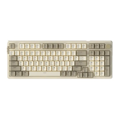 Ak98 คีย์บอร์ดเกมมิ่งไร้สาย 96% ไฟ RGB พร้อมลูกบิด | Shopee Thailand