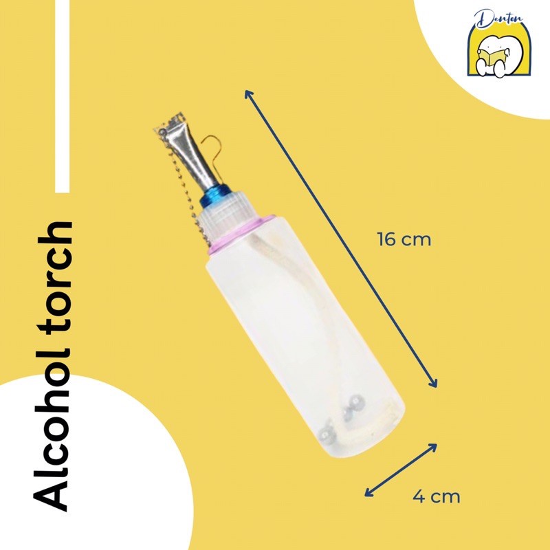 ไฟฉาย Alcohol torch ทอชแอลกอฮอล์งานแลปทันตกรรม | Shopee Thailand