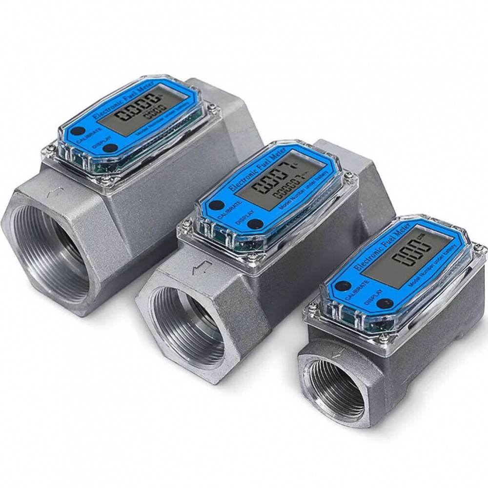 ⭐READY STOCK ⭐Wide Range Application Digital Diesel Fuel Water Flow ...