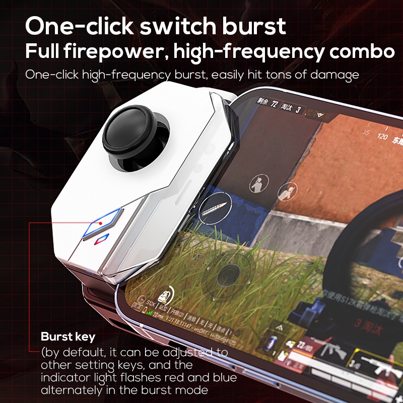 Magic MB02 เกมมือถือจอยสติ๊ก HID MFI รุ่น Gamepad สําหรับ Android และ ...