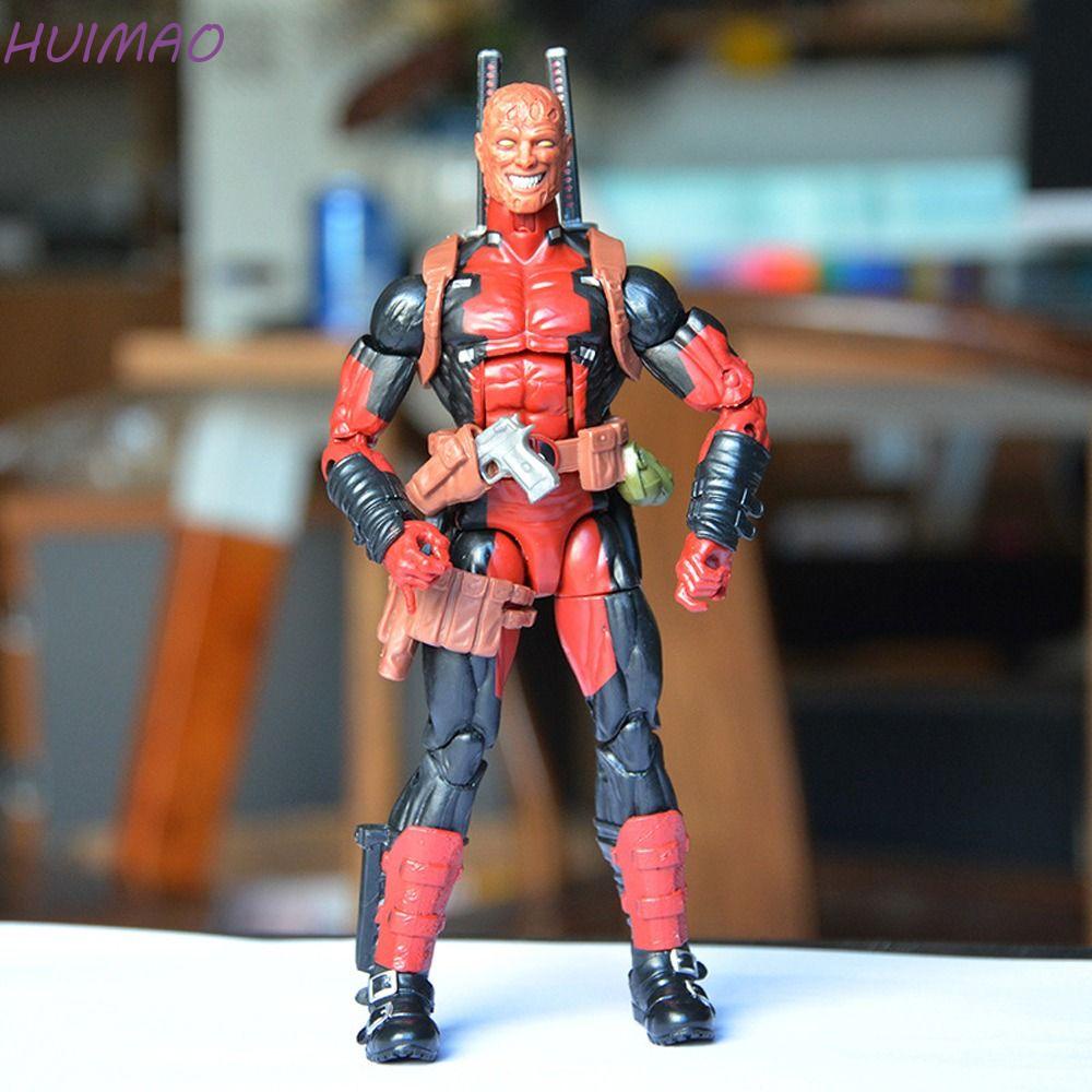Huimao โมเดลฟิกเกอร์ PVC อนิเมะ DeadPool Death Attendant X-MAN DeadPool ...