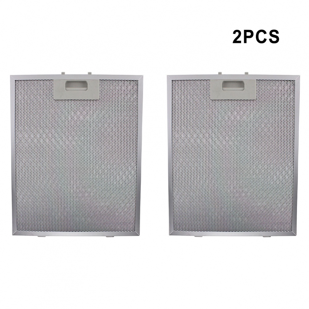 ⭐READY STOCK ⭐2 X Cooker Hood Filters Stainless Steel Mesh Extractor ...