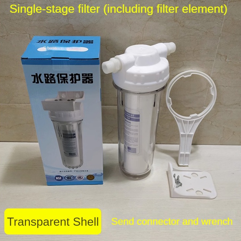 Single Stage Filter Tap Water เครื่องกรองน้ําด้านหน้าในครัวเรือนครัวขวด ...