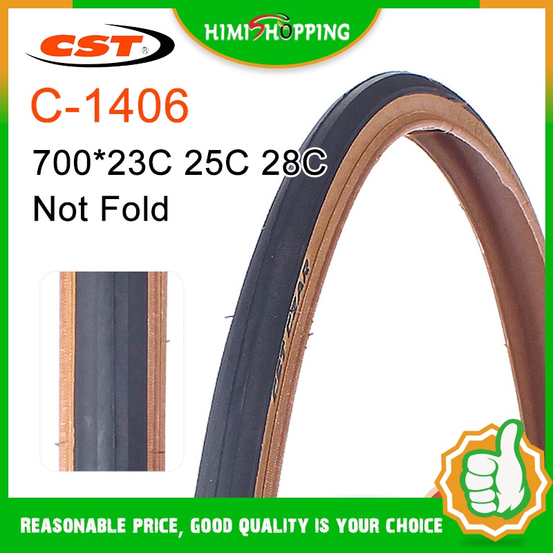 ยางล้อรถจักรยาน CST C1406 700x23 700x25 700x28C กึ่งบัลโล่ น้ําหนักเบา ...