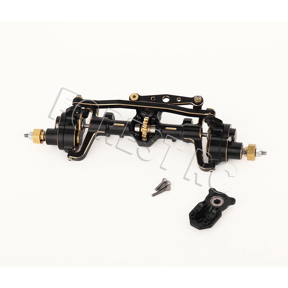 Forestrc อะไหล่เพลาอลูมิเนียม ทองเหลือง CNC 1:24 SCX24 สําหรับอัพเกรดรถ ...