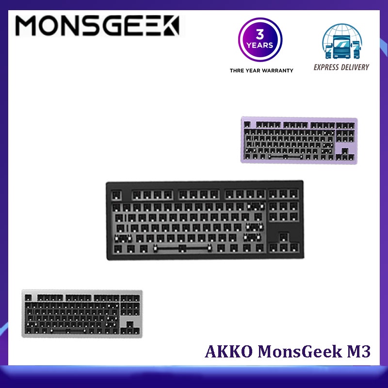 Akko MONSGEEK M3 ปะเก็นคีย์บอร์ดอะลูมิเนียม แบบมีสาย เปลี่ยนได้ | Shopee Thailand