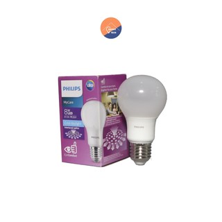 หลอดไฟ หลอดไฟ PHILIPS MyCare LED Bulb 8W A60 แสงขาว Cool Daylight E27 ...
