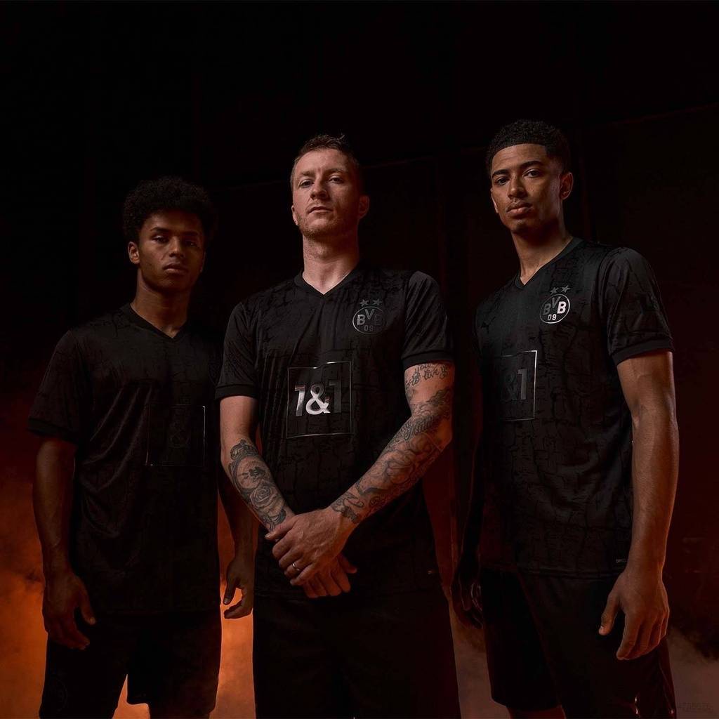 เสื้อกีฬาแขนสั้น ลายทีมชาติฟุตบอล Borussia Dortmund Jersey Emma ...