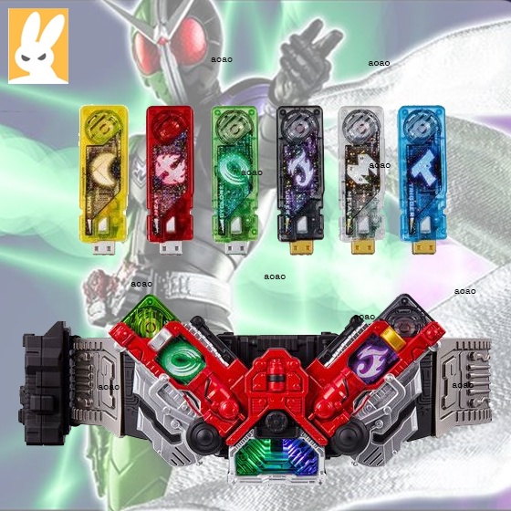 เข็มขัดคาเมนไรเดอร์ W Henshin Belt Ver. 20th DX Double Driver Masked Rider W Transformation Belt ...