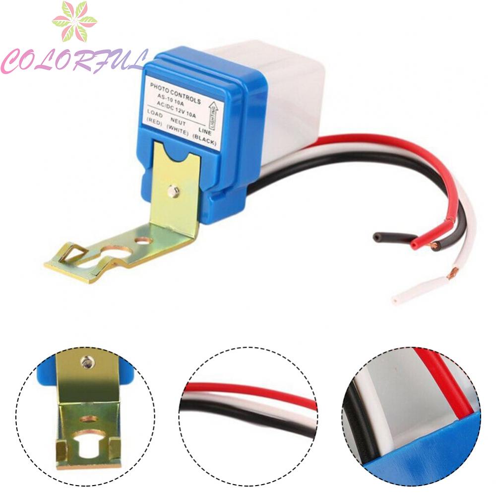 【COLORFUL】Sensor Switch Lantern Light Parks Ports Street 220V Automatic ...