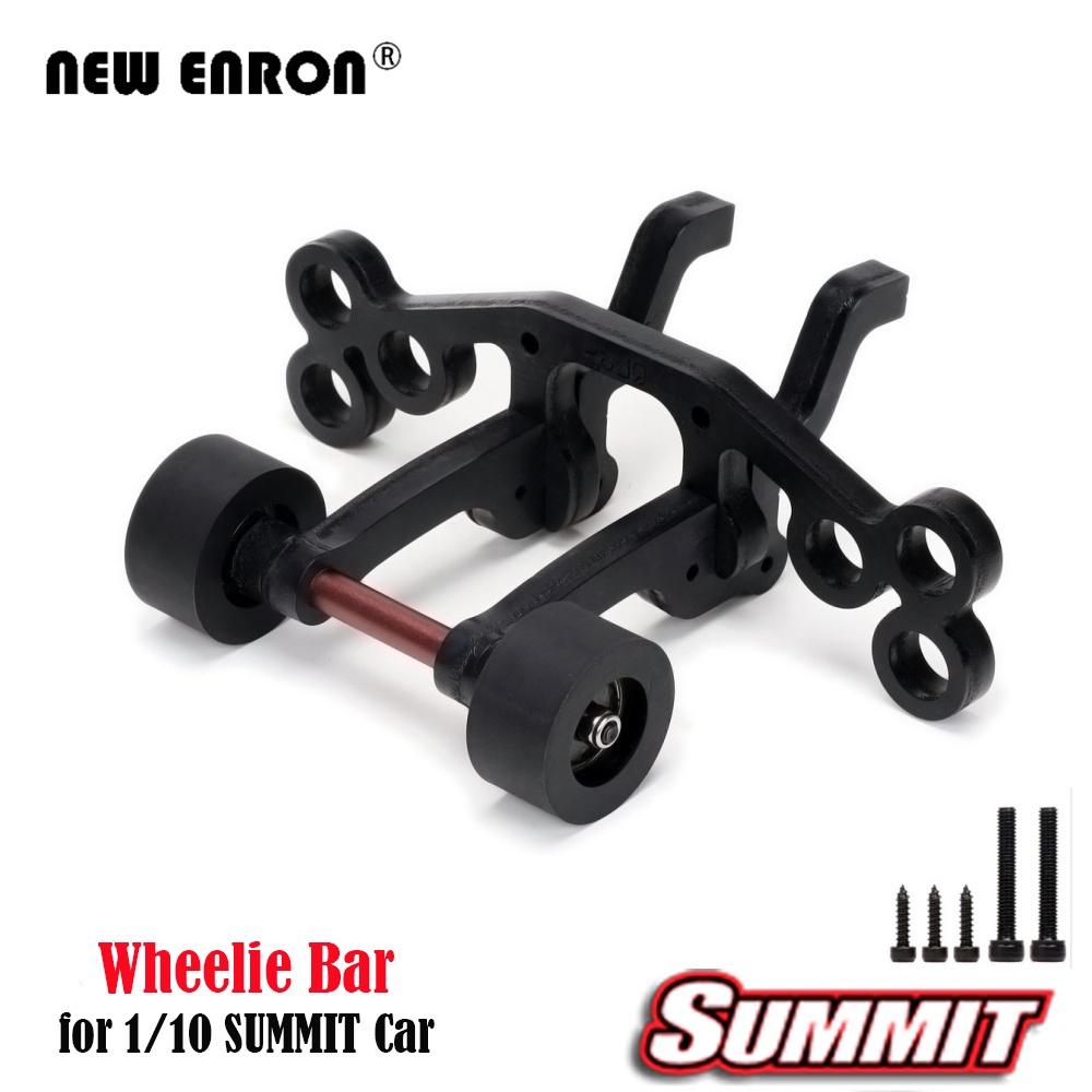 1set Wheelie Bar Nylon Head Up Wheel Tumbling อะไหล่รถยนต์ RC 1/10 ...