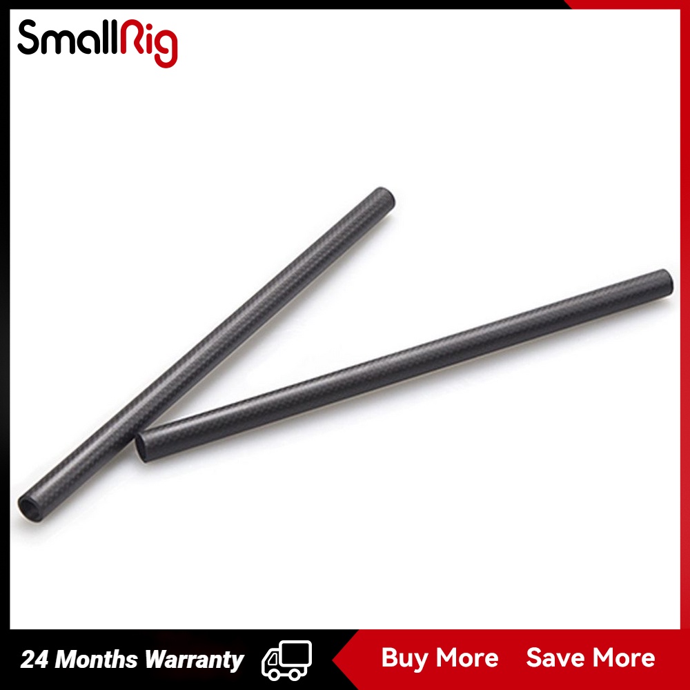 SmallRig 15mm Carbon Fiber Rod - 30cm 12 inch (2pcs) 851 | Shopee Thailand
