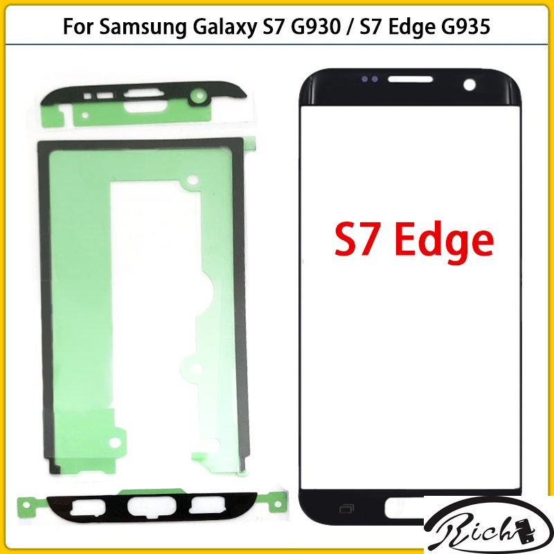 ใหม่ แผงหน้าจอสัมผัส LCD ด้านนอก สําหรับ Samsung Galaxy S7 Edge G935 G935F S7 G930 G930F ...
