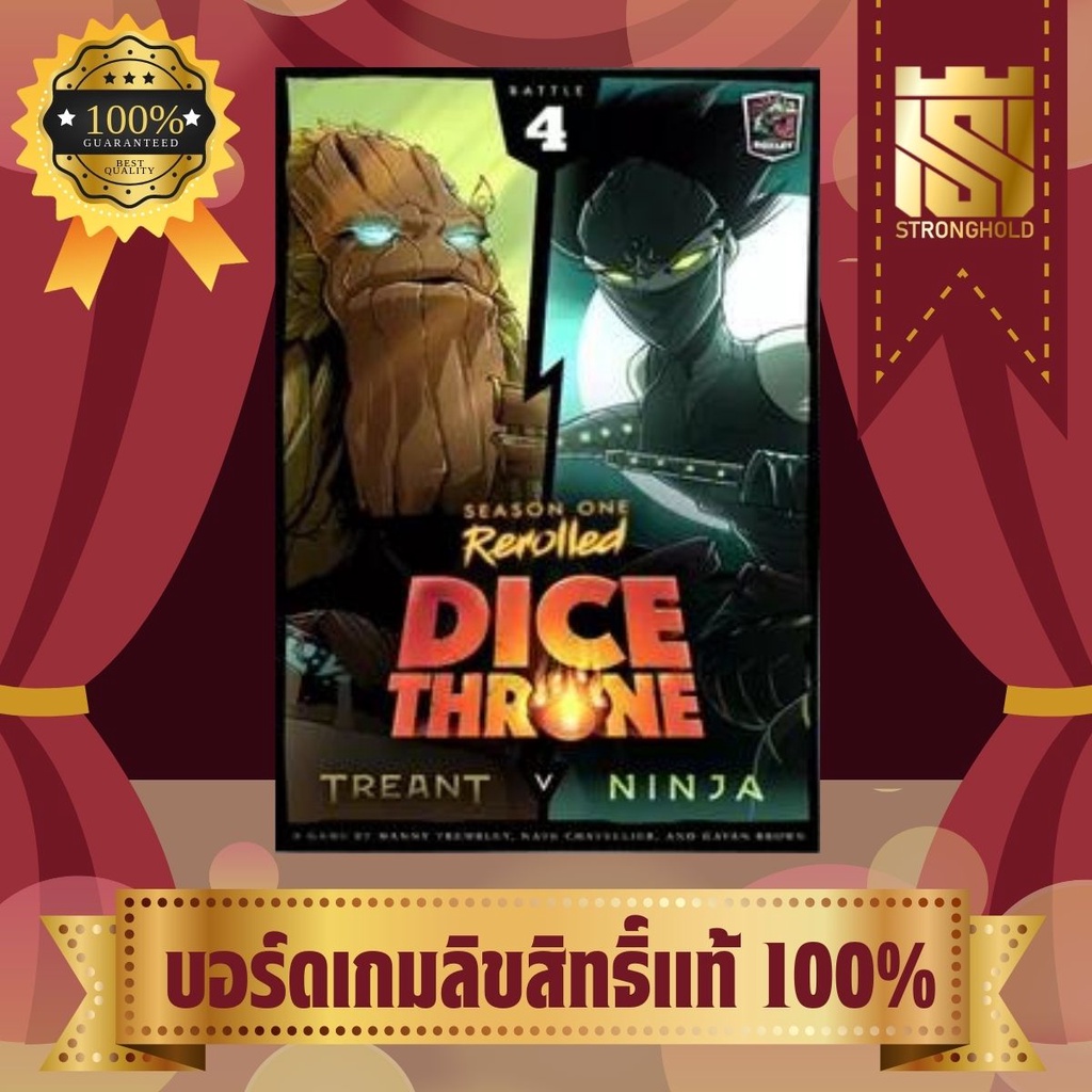 Dice Thorne Season 1 Box 4 : Treant v Ninja (EN) - บอร์ดเกม Board Game ...