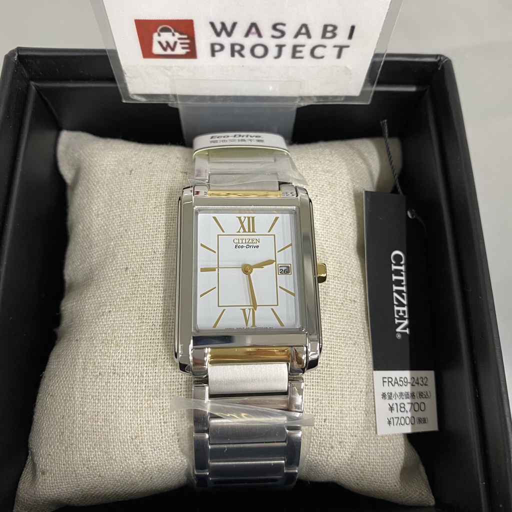 【Authentic★Direct from Japan】CITIZEN FRA59-2432 Solar Powered white ...