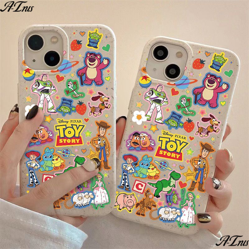 เคสโทรศัพท์มือถือ แบบนิ่ม กันกระแทก ลาย Toy Story สําหรับ Apple Iphone ...