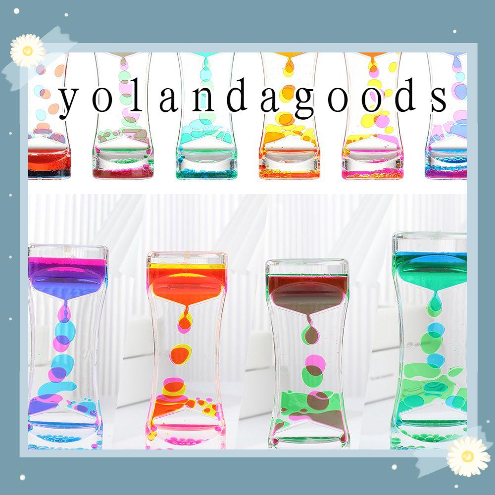 ☆YOLA☆ Beautiful Waist Crafts Hourglasses Dynamic Oil Drop Liquid Timer ...