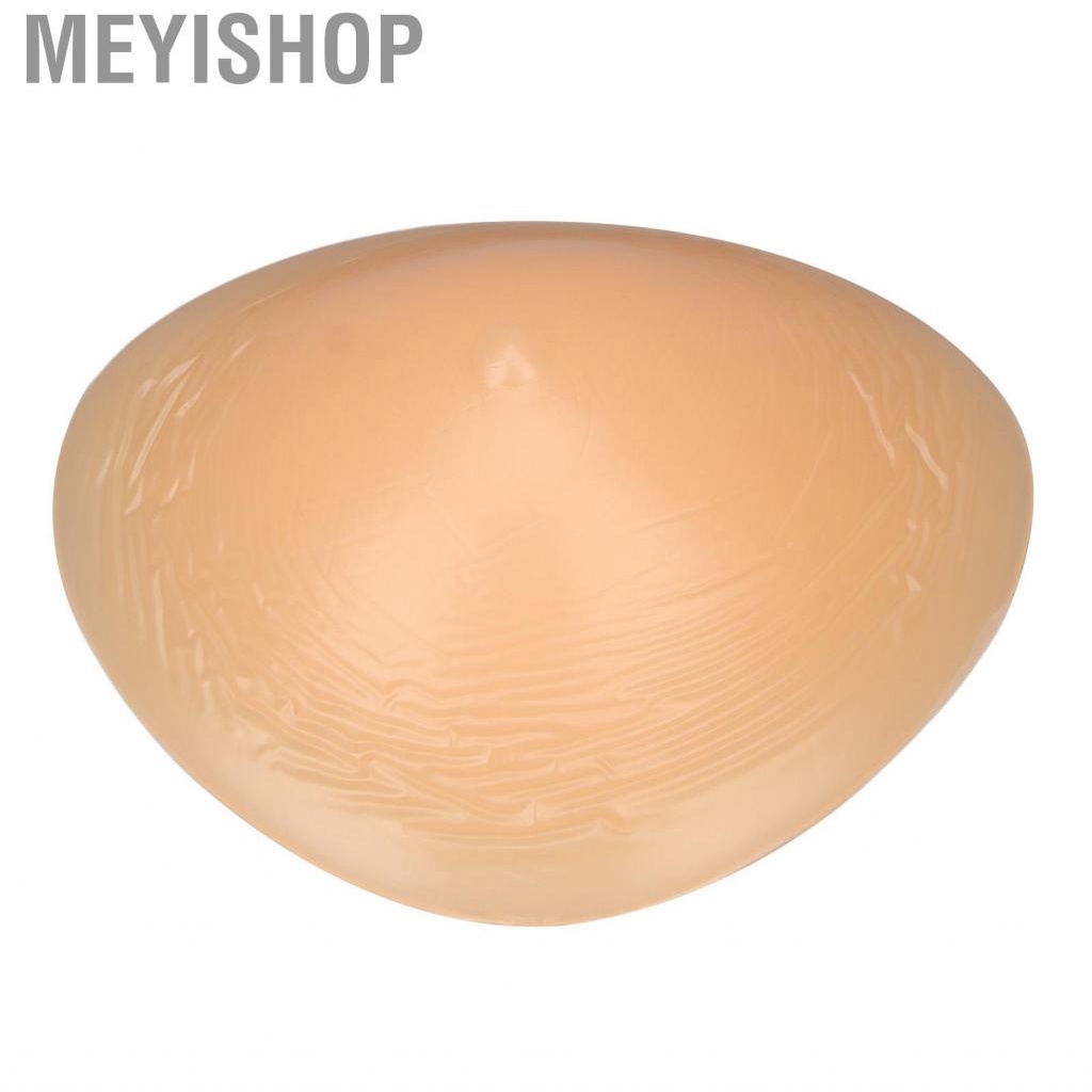 Meyishop False Bra Pad Inserts Soft Silicone Triangular Shaped Concave ...