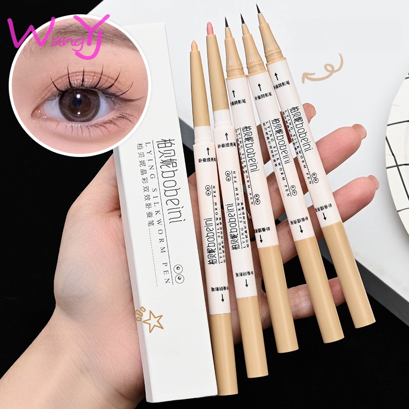 Bobeini อายไลเนอร์ สองหัว โครงร่าง เงา ปากกา เนื้อแมตต์ ธรรมชาติ ไฮไลท์ ...