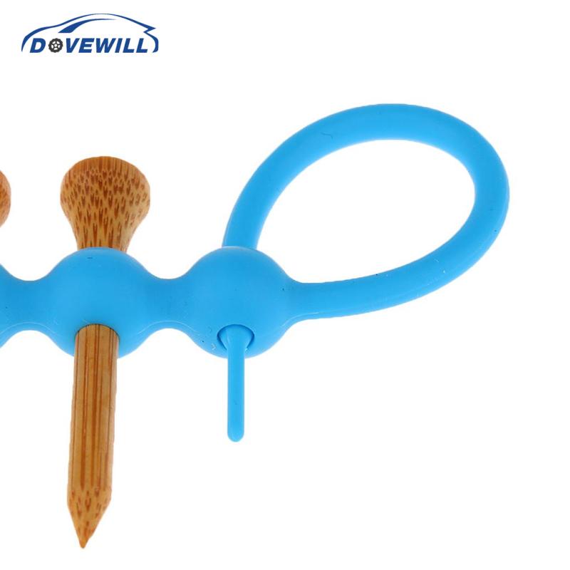 [Dovewill] ที่ตั้งลูกกอล์ฟ แบบยาง ขนาดเล็ก พกพาง่าย 4 สี 4 ชิ้น | Shopee Thailand