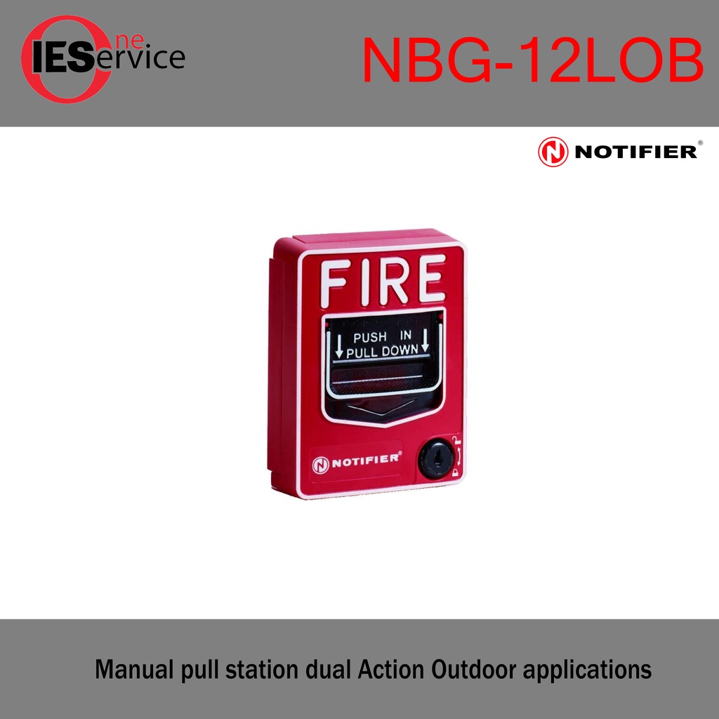 อุปกรณ์ระบบไฟอลาม Manual pull station dual Action Outdoor applications ...