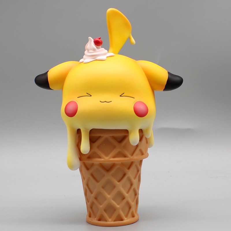 ฟิกเกอร์ Pokemon Pikachu Ice Cream Slowpoke Gengar Snorlax Bulbasaur ...