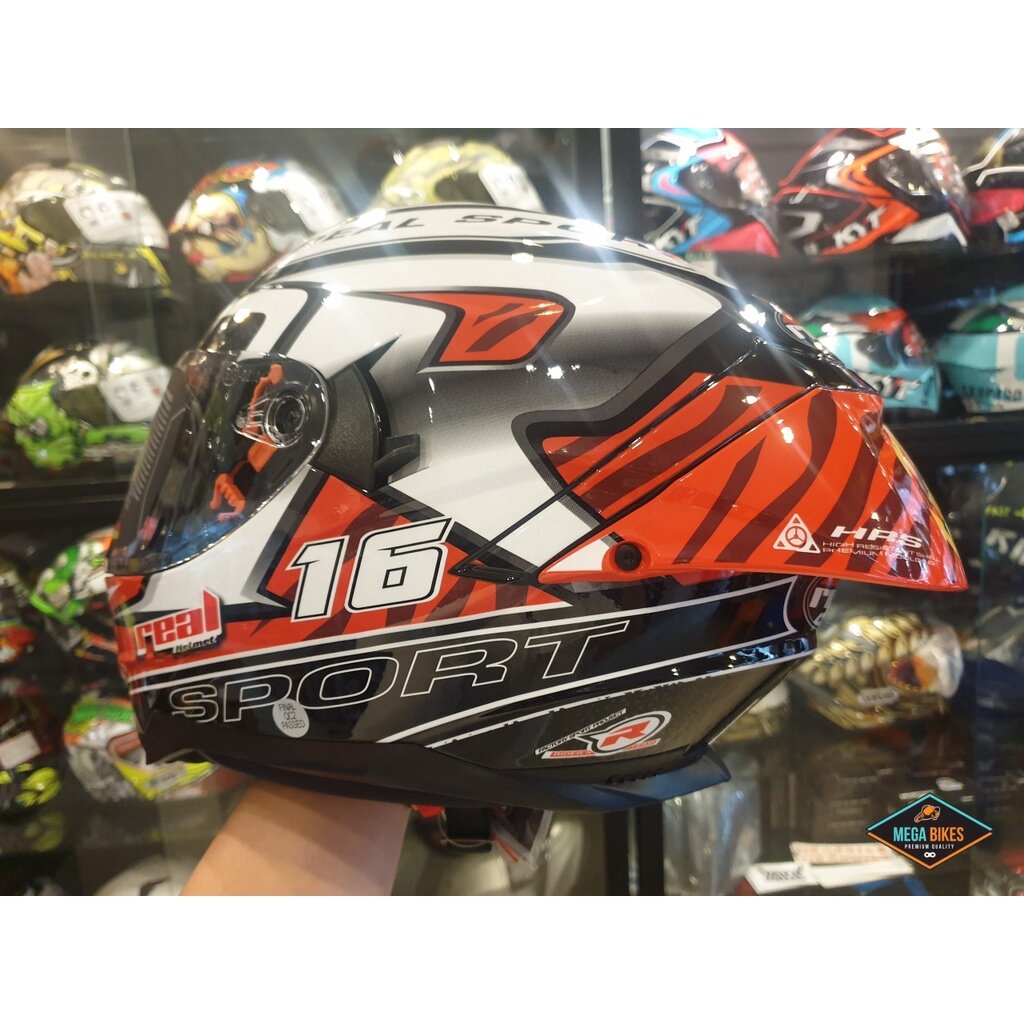 หมวกกันน็อค Real helmet รุ่น Falcon | Shopee Thailand
