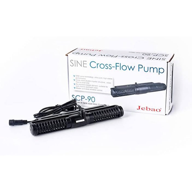 Jebao Cross-Flow Pump SCP 70 / 90 / 120 ปั้มทำคลื่นตู้ปลา พร้อมตัว ...